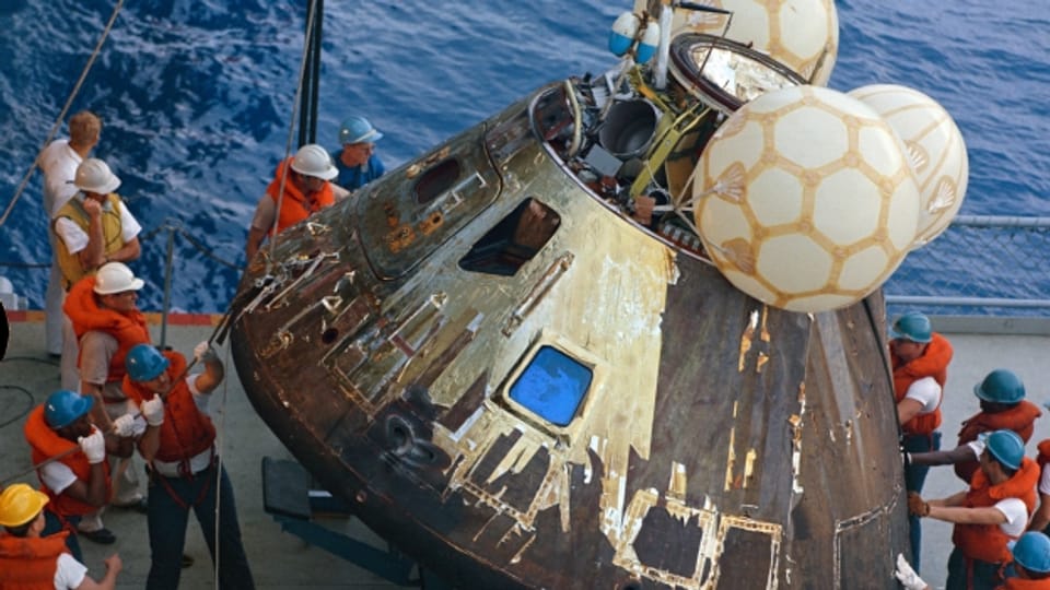 Die Zitterpartie der «Apollo 13» - Audio & Podcasts - SRF