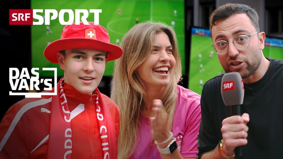 Der VAR mischt sich im Public Viewing unter die Fans - Das VAR's - Play SRF