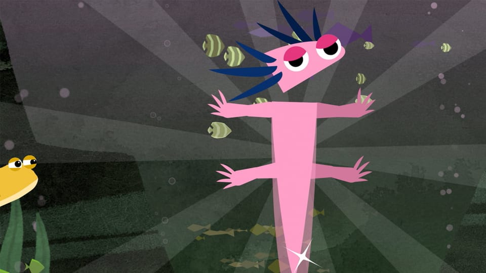Der Axolotl – Das Monster aus den mexikanischen Seen - Superhelden der ...