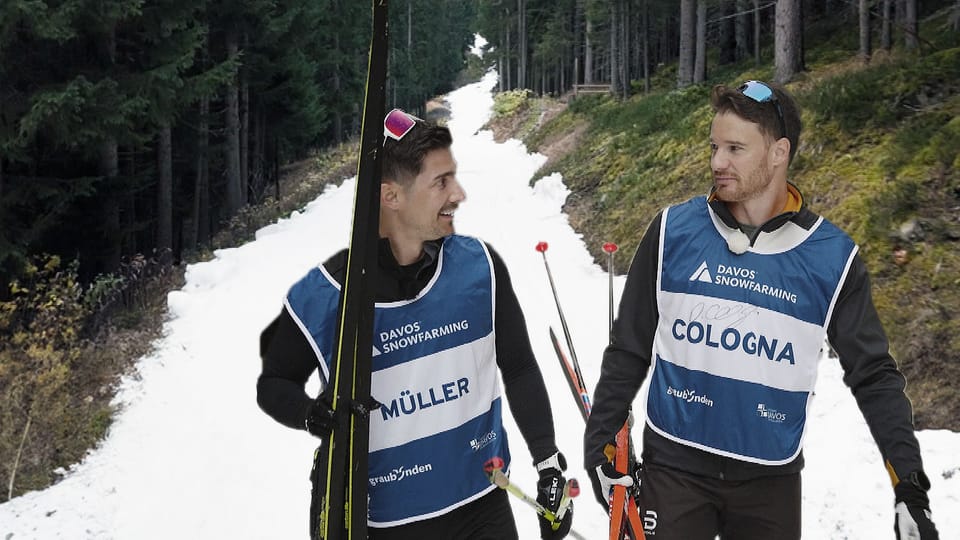 Snowfarming: Retten wir mit altem Schnee bald die weissen Weihnachten ...