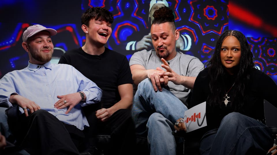 Reaction Show Astro Burger & Luis - Bounce - Play SRF