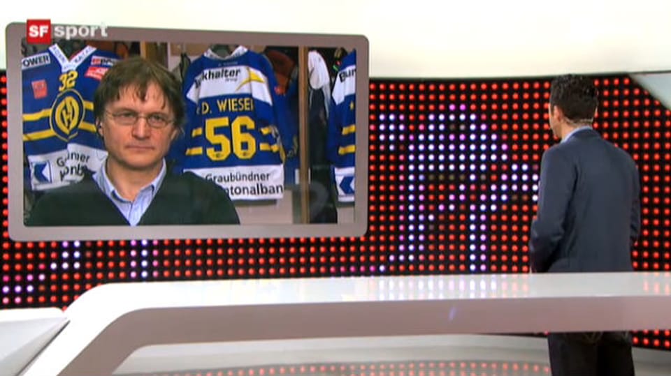 Del Curto über die HCD-Siegesserie - Sportpanorama - Play SRF