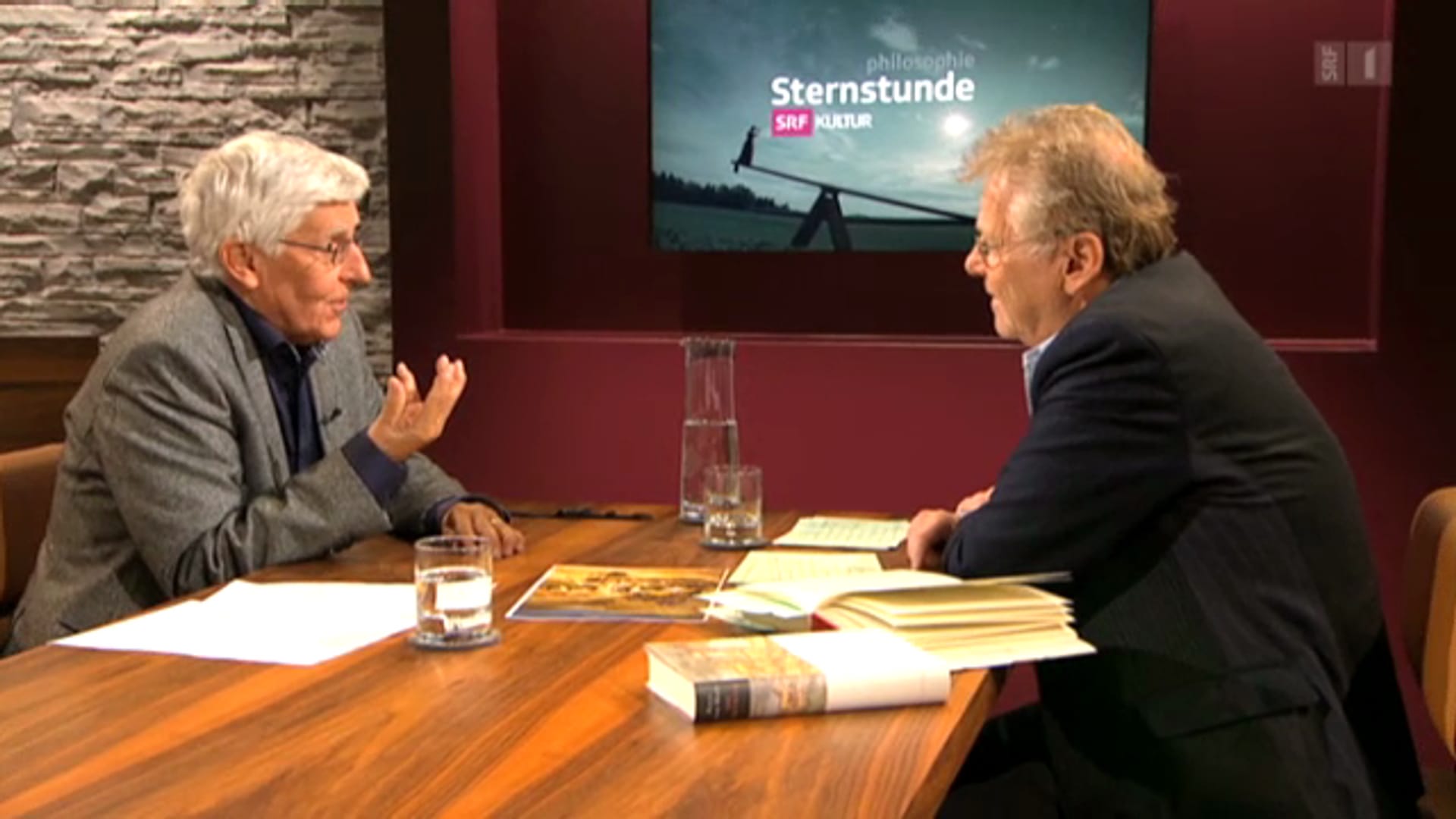 Sternstunde Philosophie - Daniel Cohn-Bendit und Peter von Matt: Die Vermessung der Schweiz ...