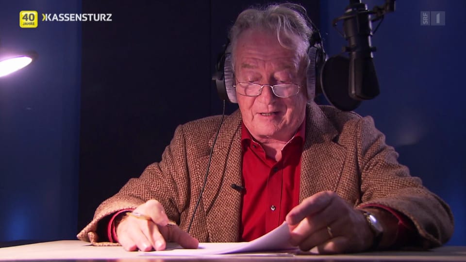 Die Stimme von «Kassensturz»: Peter Kner, seit 40 Jahren dabei - Play SRF