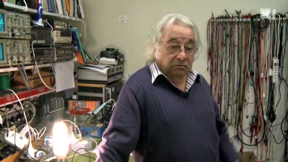 Das Licht aus dem Chaos - Unterwegs mit Erfinder Jürg Nigg - Reporter ...