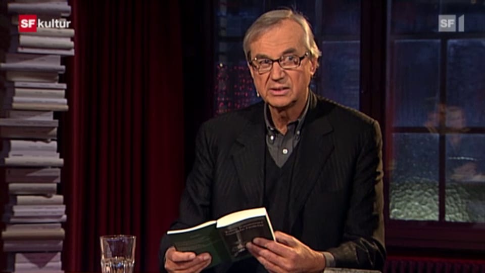 Buchempfehlung von Peter Hamm in der Sendung Literaturclub - Play SRF