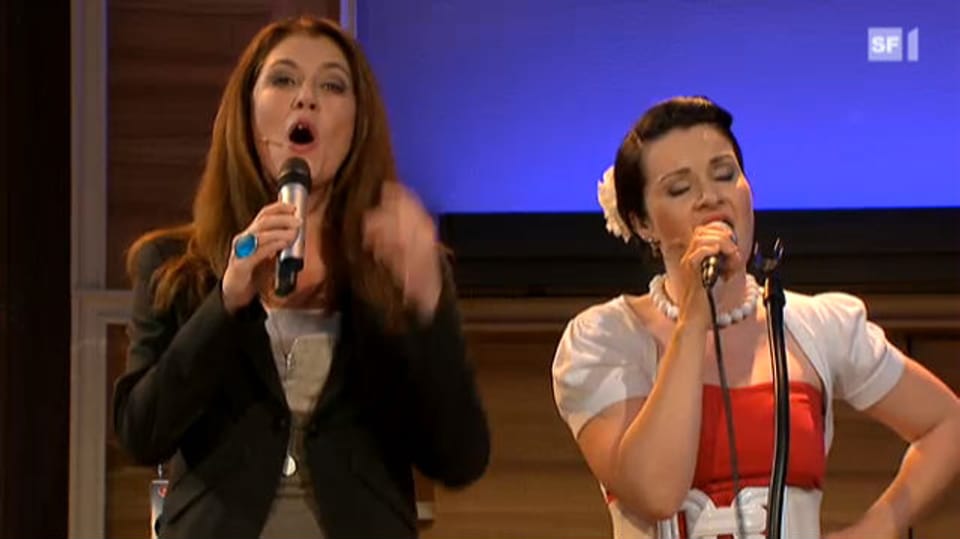 Giacobbo / Müller - Auftritt Sina mit Frölein Da Capo und Talk - Play SRF