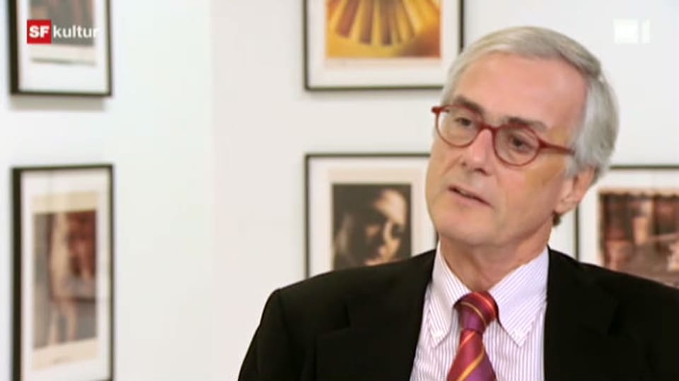 «Kulturplatz»-Talk mit dem Verleger und Kunstsammler Michael Ringier ...