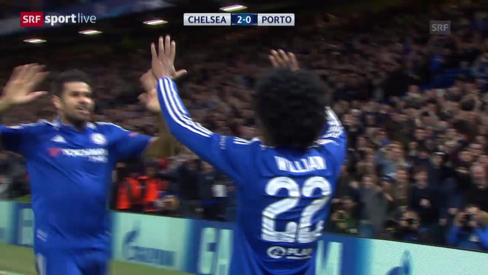 Fussball: CL, Matchbericht Chelsea-Porto - sportlive - Play SRF