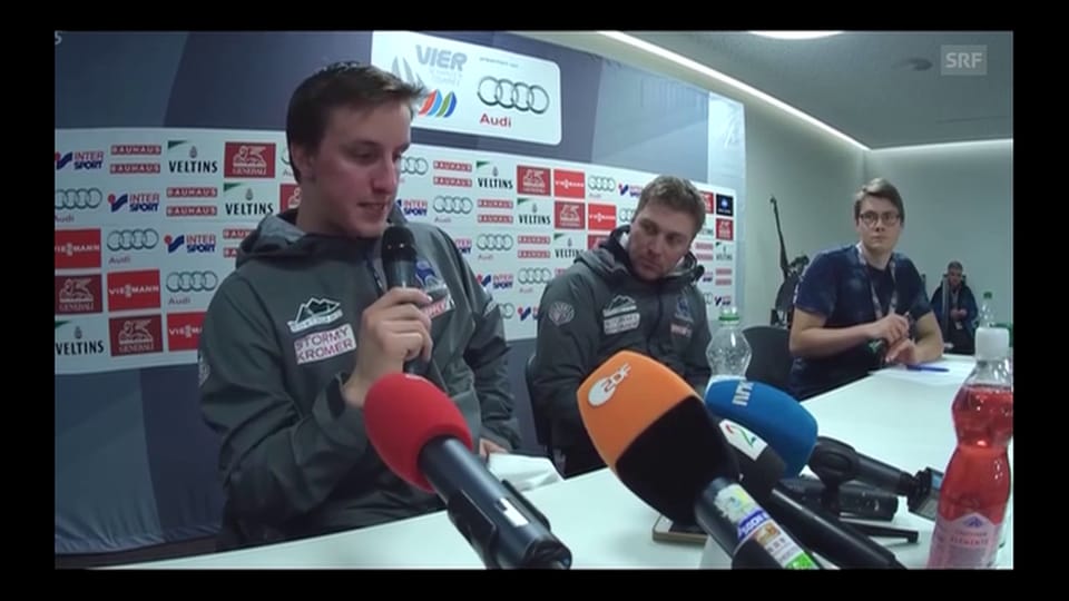 Emotionale Pressekonferenz mit dem verunfallten Nick Fairall (Englisch ...