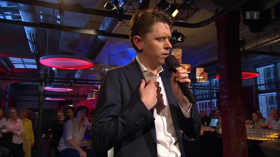 Literaturclub - Michael Fehr performt den Text «Der Teufel und das ...