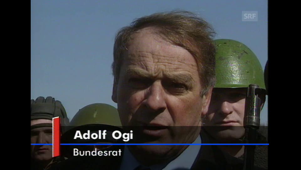 Offizieller Besuch von BR Adolf Ogi - Tagesschau - Play SRF