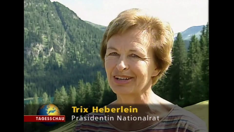 Interview Trix Heberlein - Tagesschau - Play SRF