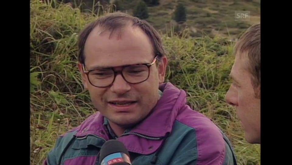 Schweiz aktuell unterwägs im Aletschgebiet: Interview Albrecht/Weissen ...