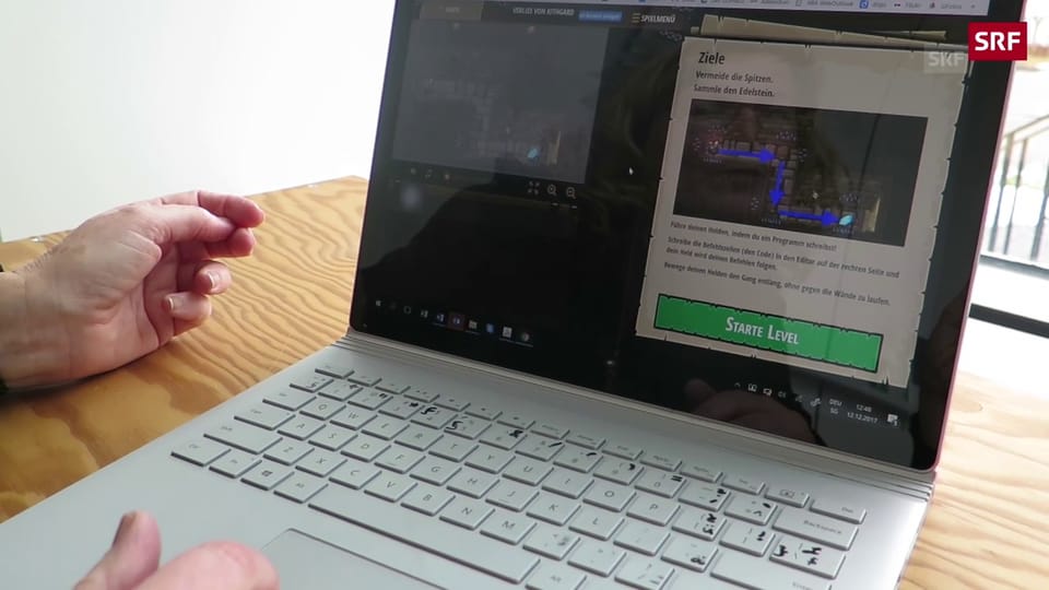 Games programmieren leicht gemacht - News-Clip - Play SRF