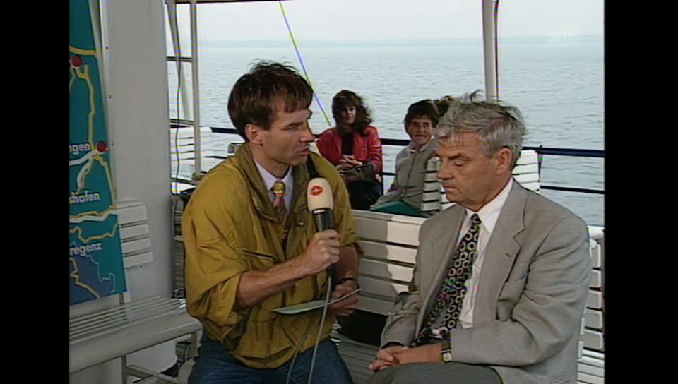Schweiz aktuell unterwägs am Bodensee: Interview RR Schmidli - Play SRF