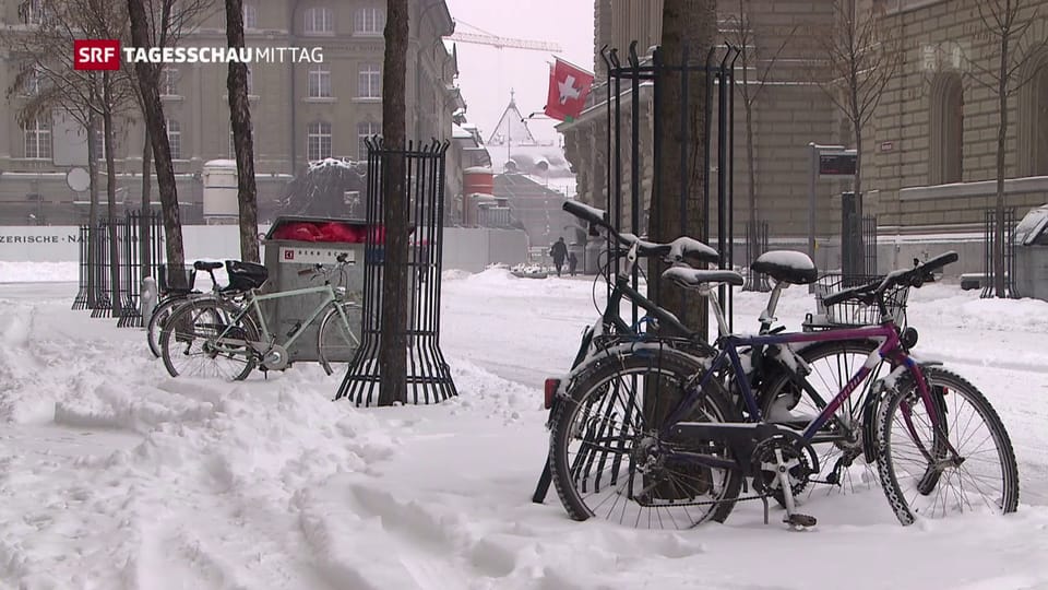 Velo-Initiative geht dem Parlament zu weit - Tagesschau - Play SRF
