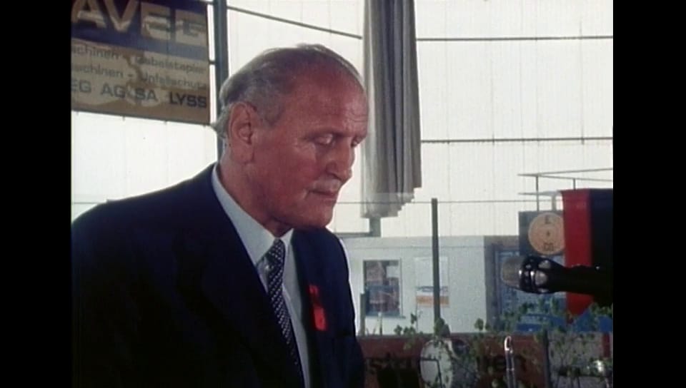 BR Willi Ritschard an der 1. Mai-Feier - Tagesschau - Play SRF