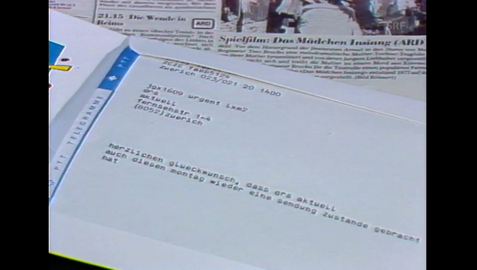 DRS Aktuell - Klingende PTT-Glückwunschkarte - Play SRF