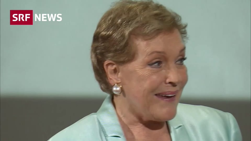 Julie Andrews erhält Preis für ihr Lebenswerk - SRF News - Play SRF