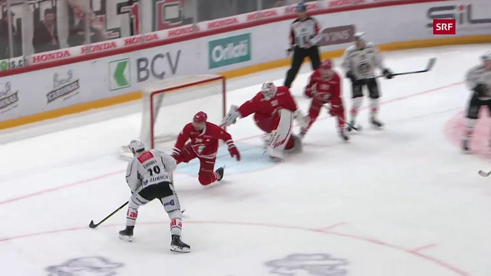 Die Riesenchance von Chorney in der Overtime - Sport-Clip - Play SRF