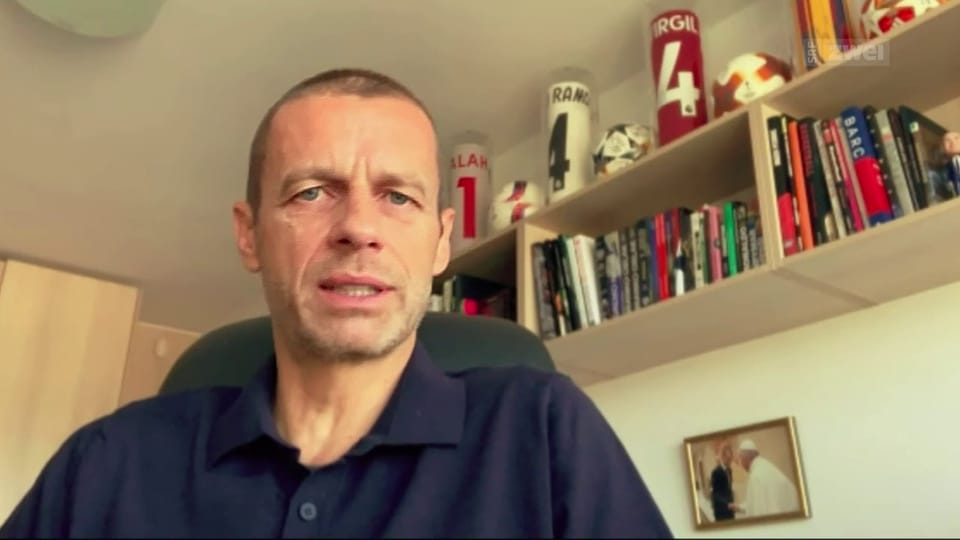Die Uefa hofft, dass die Ligen die Saison beenden können ...