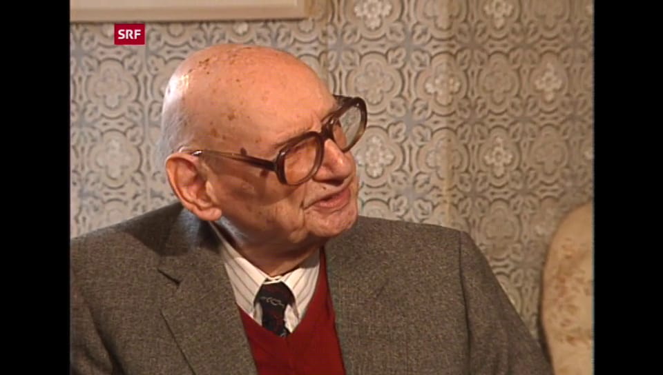 Jean-Rodolphe von Salis. Gespräch Teil 1 - Kultur im Gespräch - Play SRF