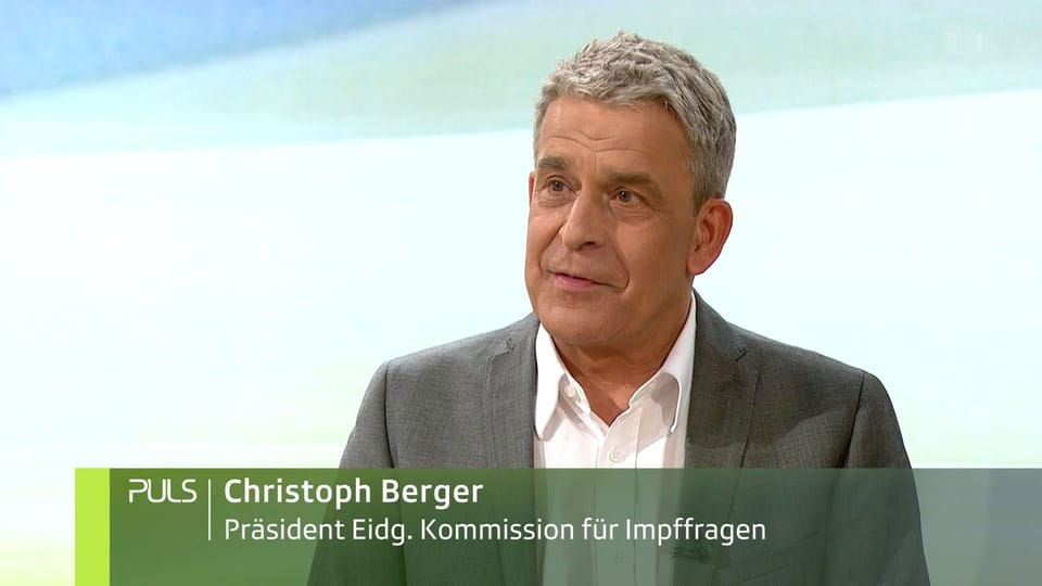 Gespräch mit Christoph Berger: Impfstart in der Schweiz - Puls - Play SRF
