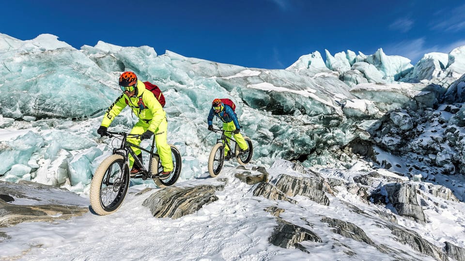 Mit dem Fatbike zum Polarmeer - Winter-Challenge - Play SRF
