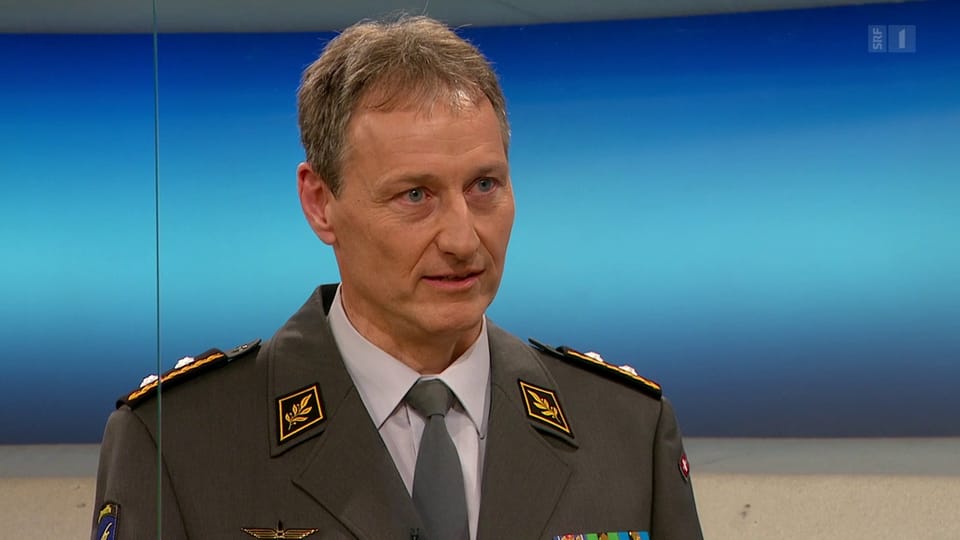 Luftwaffenchef Peter Merz nimmt Stellung - Rundschau - Play SRF