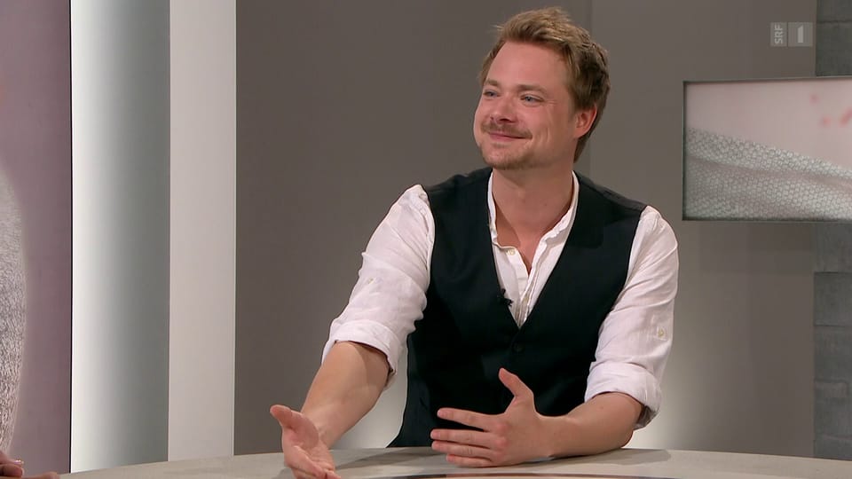 Mit Schauspieler Sven Schelker aus Studiogast - Gesichter & Geschichten ...
