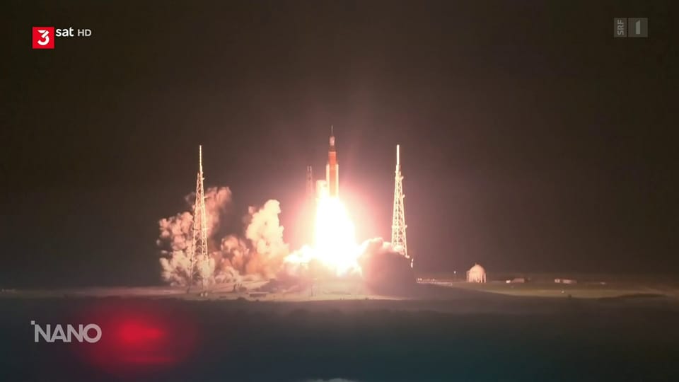 NASA-Mission Artemis 1 – Endlich unterwegs zum Mond - nano - Play SRF