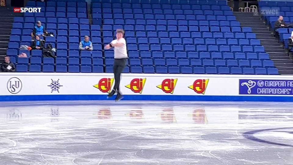 Britschgi Schweizer Hoffnungsträger an der Eiskunstlauf-EM - Sport-Clip - Play SRF