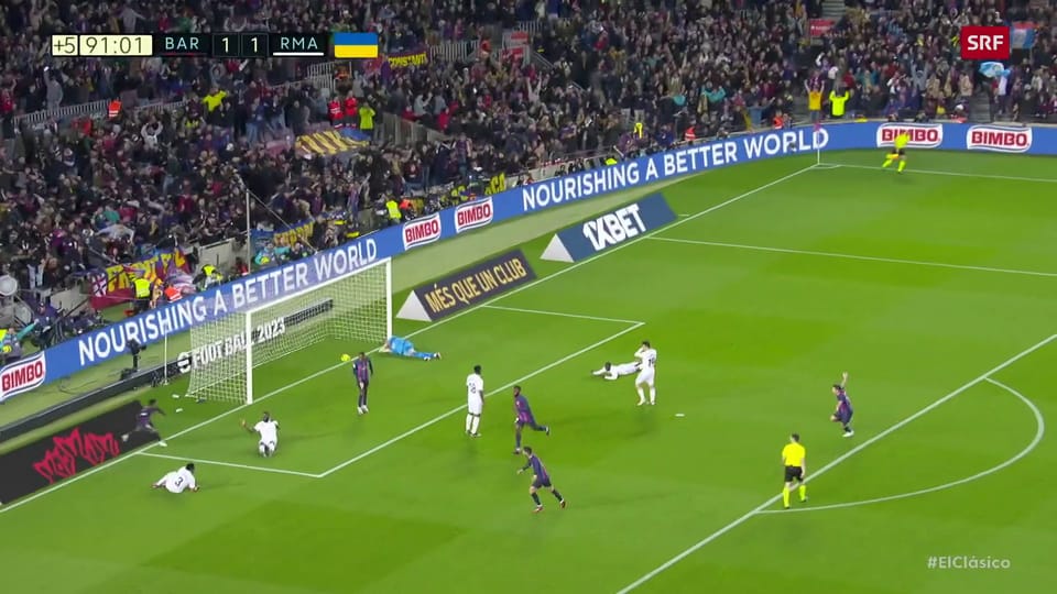 Kessie schiesst Barcelona zum späten Sieg über Real - Sport-Clip - Play SRF