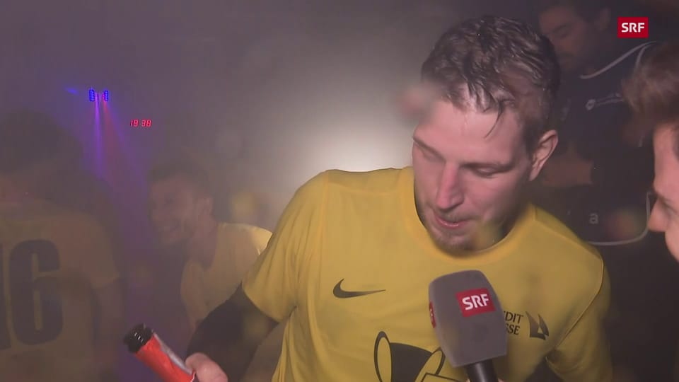 Von Ballmoos: «Wird nicht die letzte Flasche sein» - Sport-Clip - Play SRF
