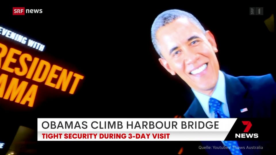 Barack Obamas Tour - Tagesschau - Play SRF