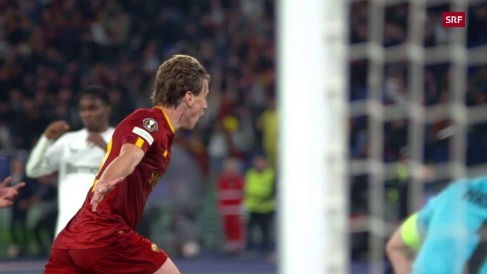 Die AS Roma schlägt Leverkusen knapp - Sport-Clip - Play SRF