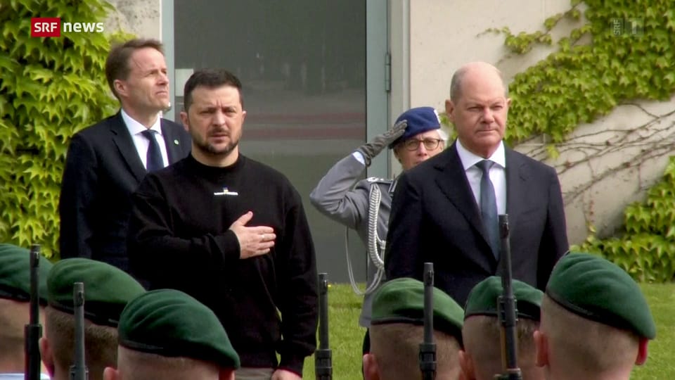 Tagesschau - Selenski zu Besuch in Berlin - Play SRF