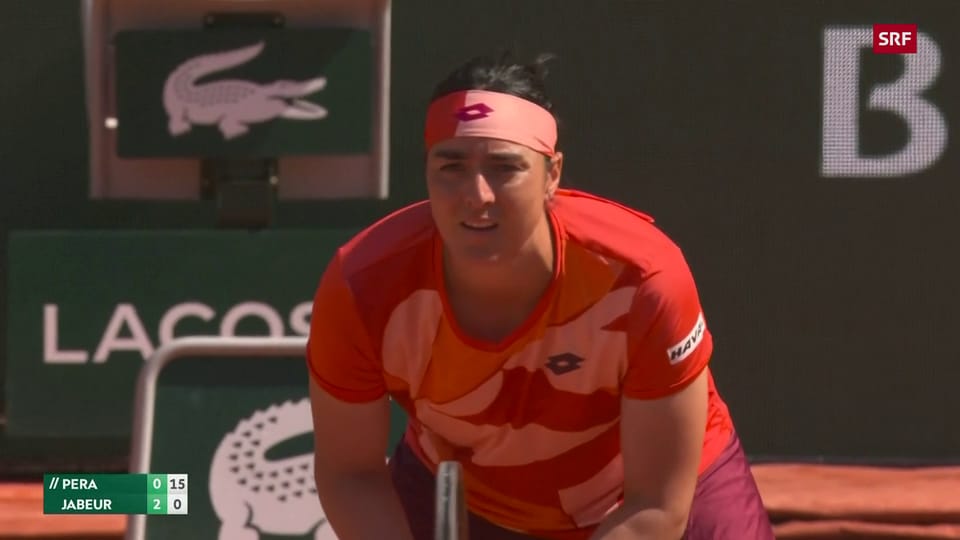 Jabeur - Pera: Die wichtigsten Punkte - Sport-Clip - Play SRF