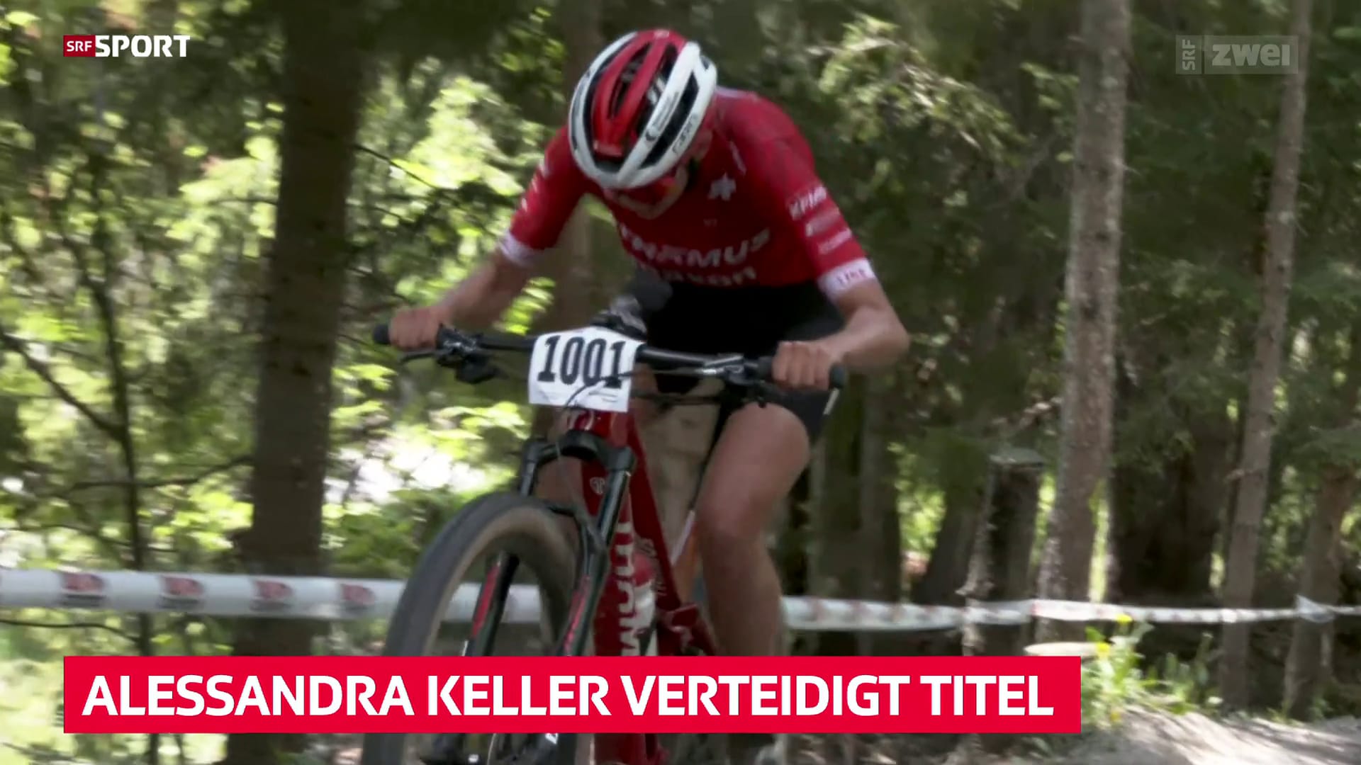 Keller und Flückiger Schweizer Meister im Mountain Bike - Sportpanorama - Play SRF