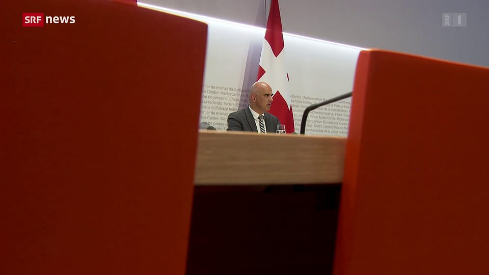Tagesschau - Alain Berset kandidiert nicht mehr - Play SRF