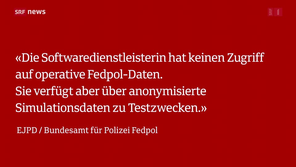 Tagesschau - Hackerangriff auf Fedpol, Zoll und Schweizer Armee - Play SRF