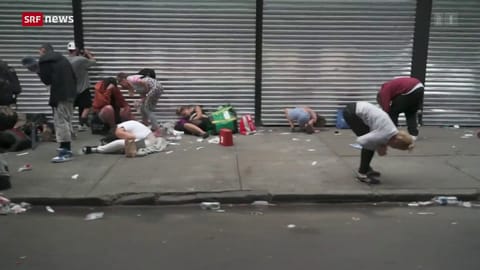 Opioid-Krise in den USA: «Zombie-Droge» auf dem Vormarsch - Tagesschau ...