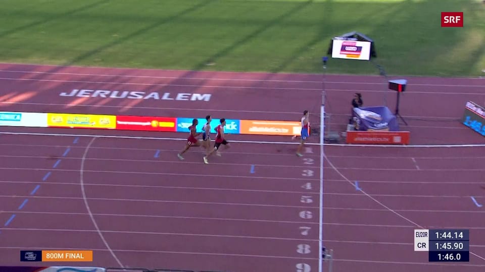 Der 800-m-Lauf von Wipfli - Sport-Clip - Play SRF