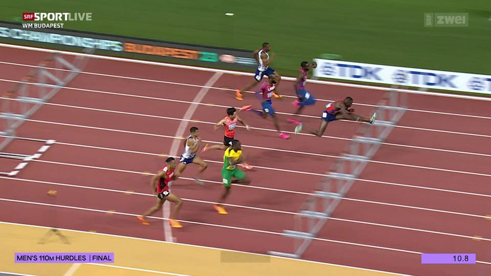 Der Final über 110 m Hürden mit Jason Joseph - Sport-Clip - Play SRF