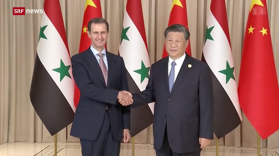 Syrien und China: Baschar al-Assad trifft Xi Jinping - Tagesschau ...