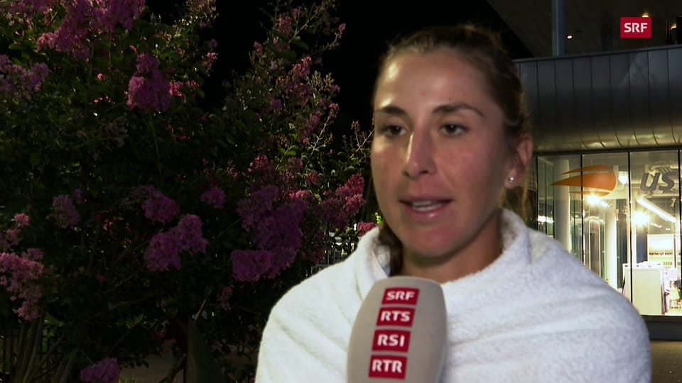 Sport-Clip - Bencic: «Mein Kampfgeist macht mich wirklich aus» - Play SRF