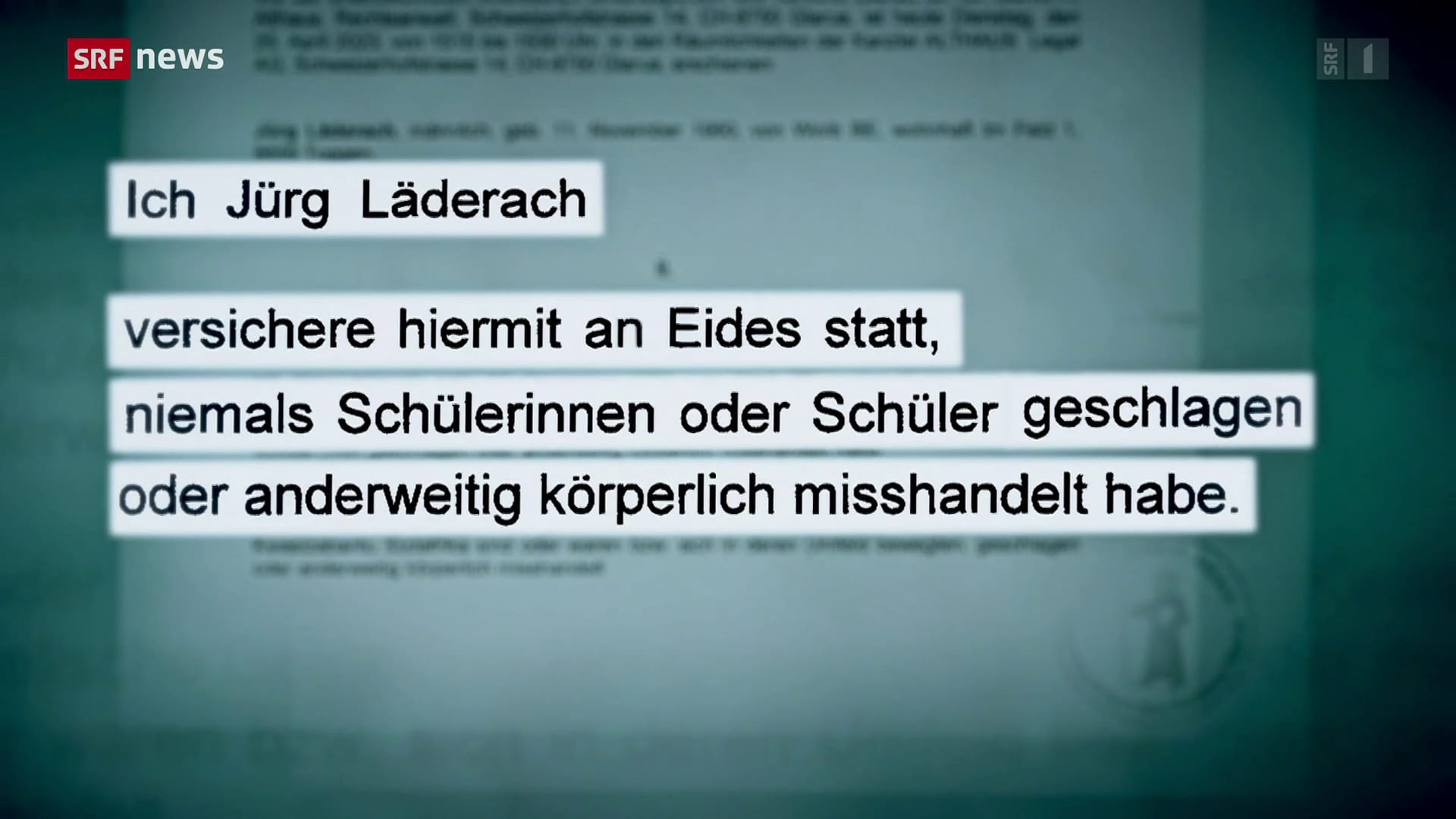 Schwere Vorwürfe gegen Ex-Chocolatier Jürg Läderach - Tagesschau - Play SRF