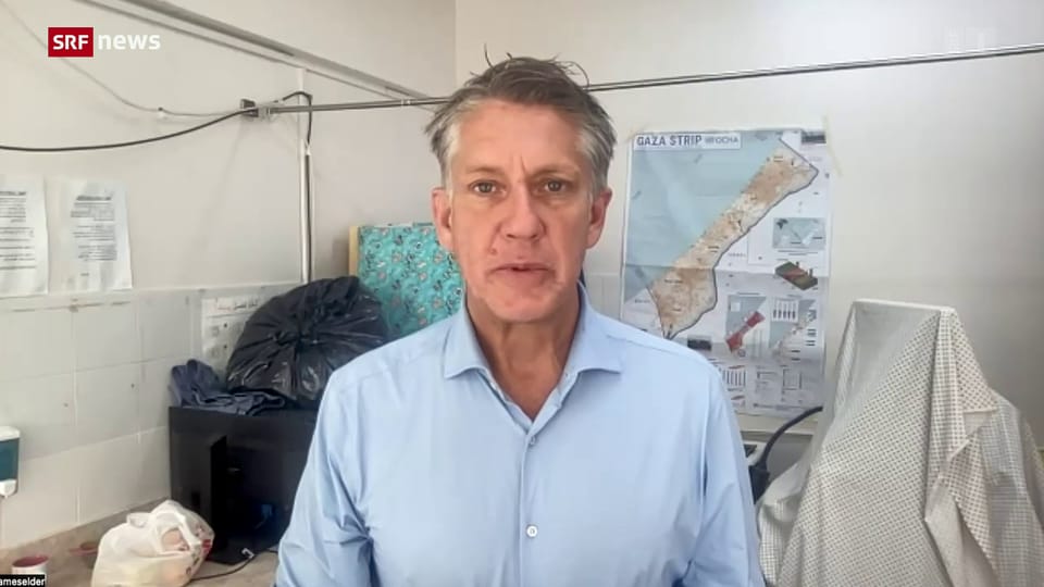 Unicef: James Elder zur Lage in Gaza - Tagesschau - Play SRF