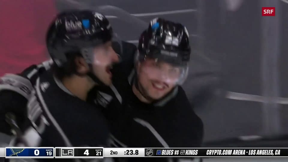 Sport-Clip - Fiala bucht den 5. Treffer für die Kings - Play SRF